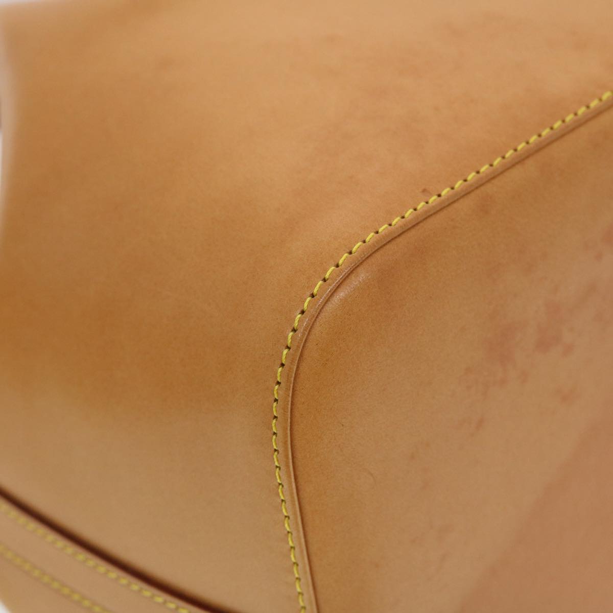 LOUIS VUITTON Nomad Leather Petit Noe Shoulder Bag Beige LOUIS VUITTON Nomad Leather Petit Noe Shoulder Bag Beige